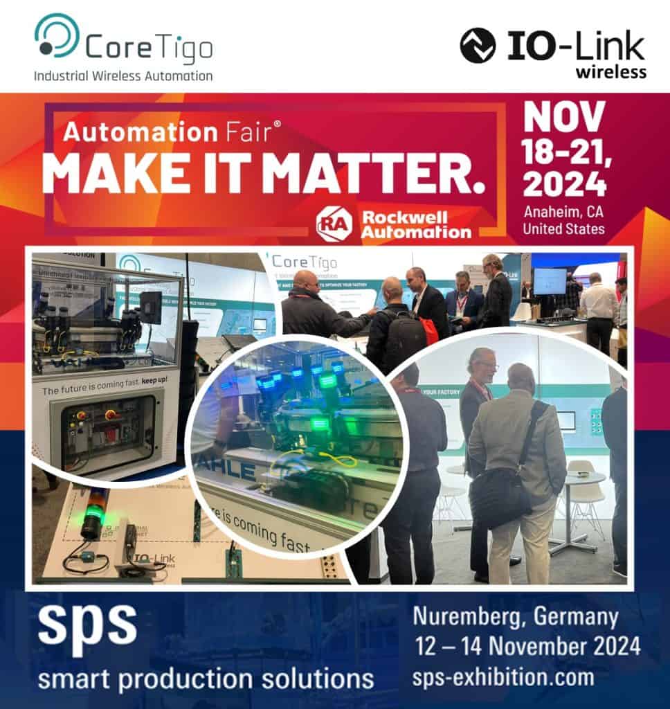 Eurofork nutzt die IO-Link Wireless Technologie | CoreTigo